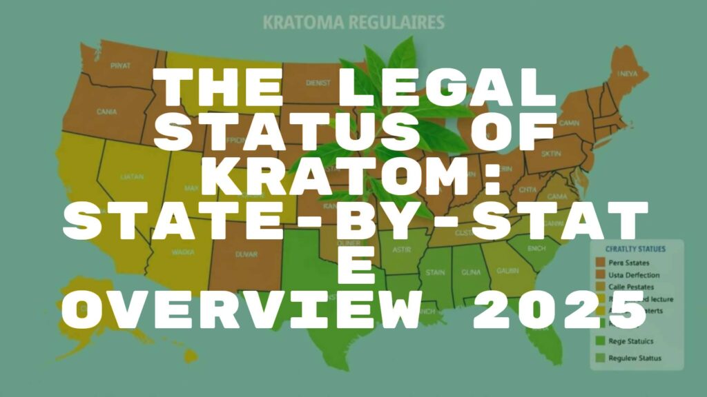 The Legal Status of Kratom: State-by-State Overview 2025 - Evergreen Hemp